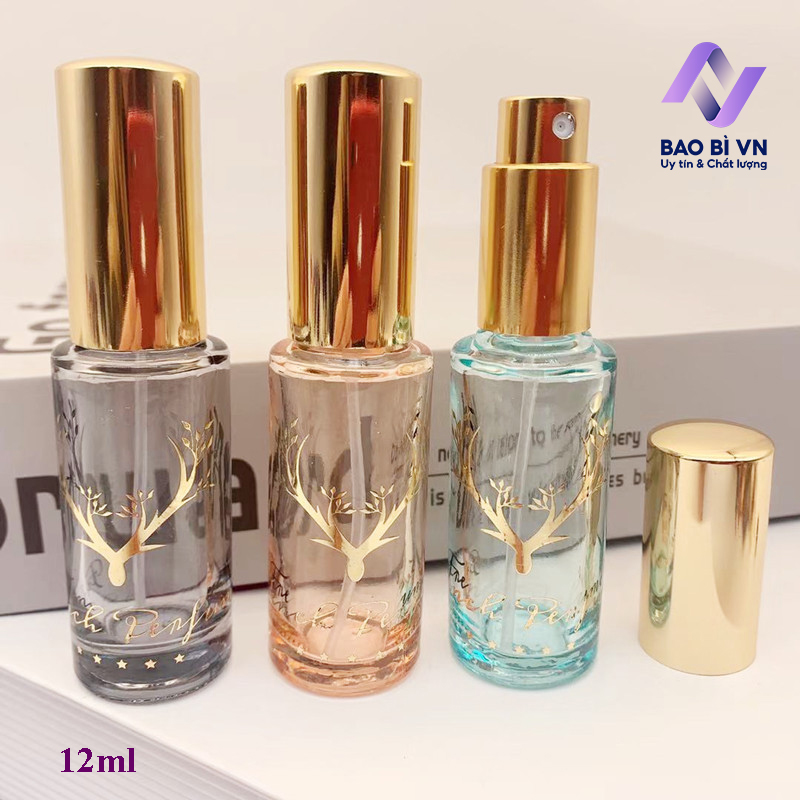 Vỏ chai nước hoa 12ml - Bao Bì Viễn Nguyên