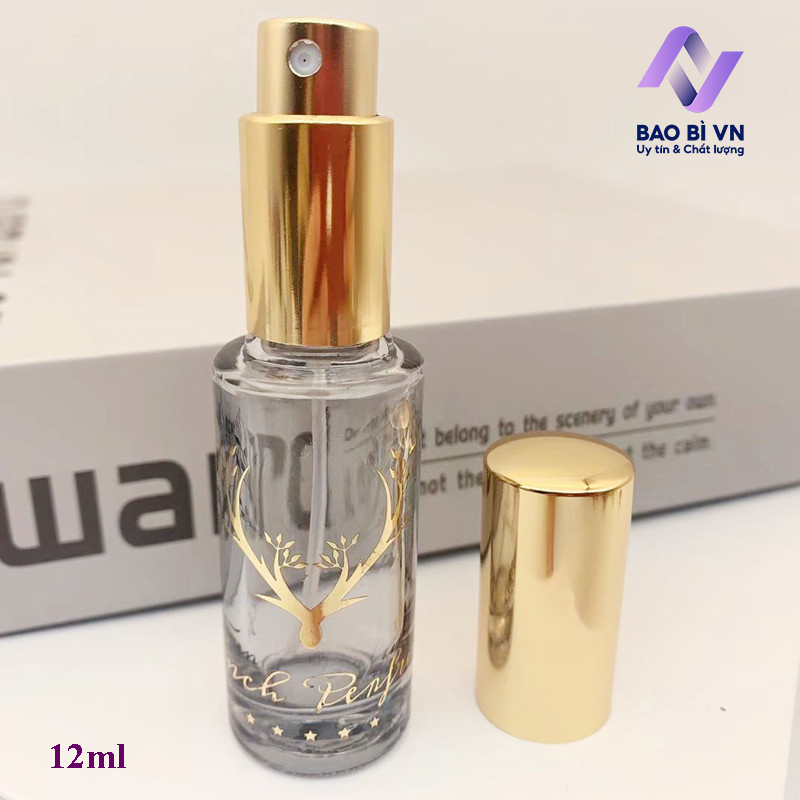 Vỏ chai nước hoa 12ml - Bao Bì Viễn Nguyên